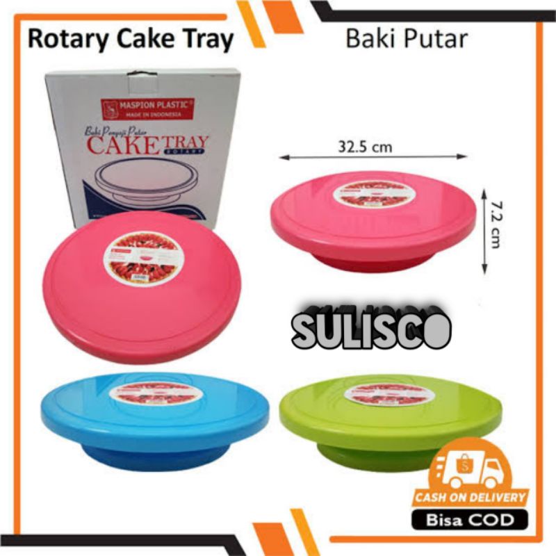 Jual Cake Tray Maspion / meja putar kue | Shopee Indonesia