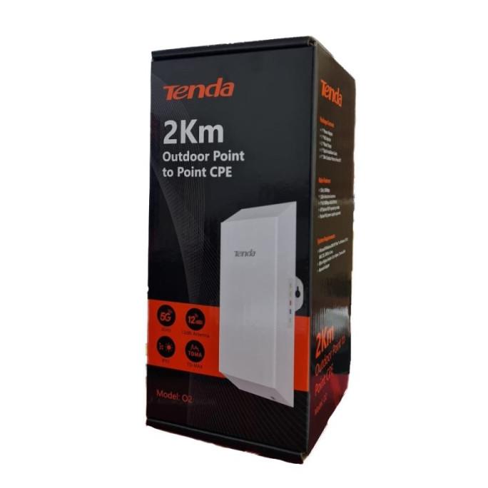 Jual Tenda O2 CPE Point-to-Point 2 Km with 5 Ghz Outdoor Basestation ...
