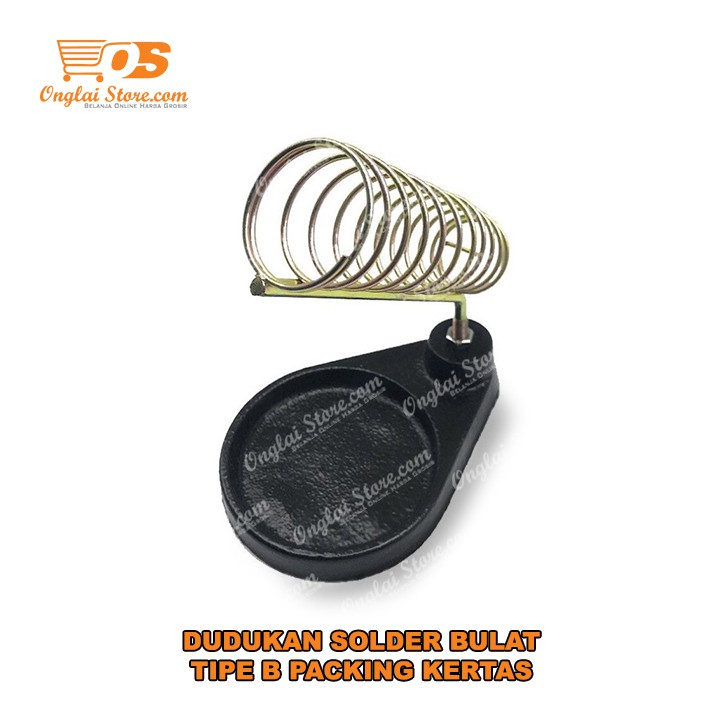 Jual DUDUKAN SOLDER / STAND SOLDER BULAT TIPE B PACKING KERTAS | Shopee ...