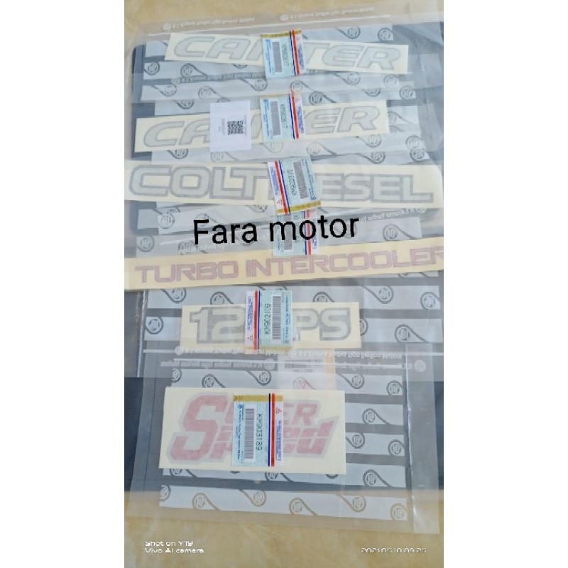 Jual STIKER SET CANTER SUPER SPEED ORI | Shopee Indonesia