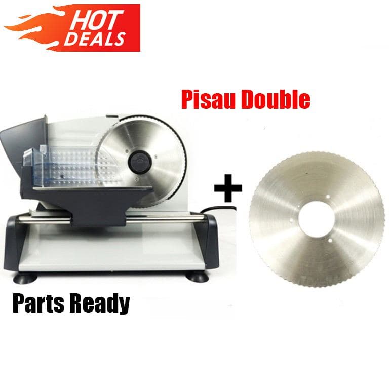 Jual MESIN PENGIRIS DAGING/ METAL FOOD SLICER MEAT SLICER | Shopee ...