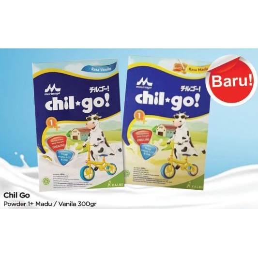 Jual Morinaga Chil Go 1+ Susu Bubuk Rasa Madu dan Vanilla Kemasan 300 ...
