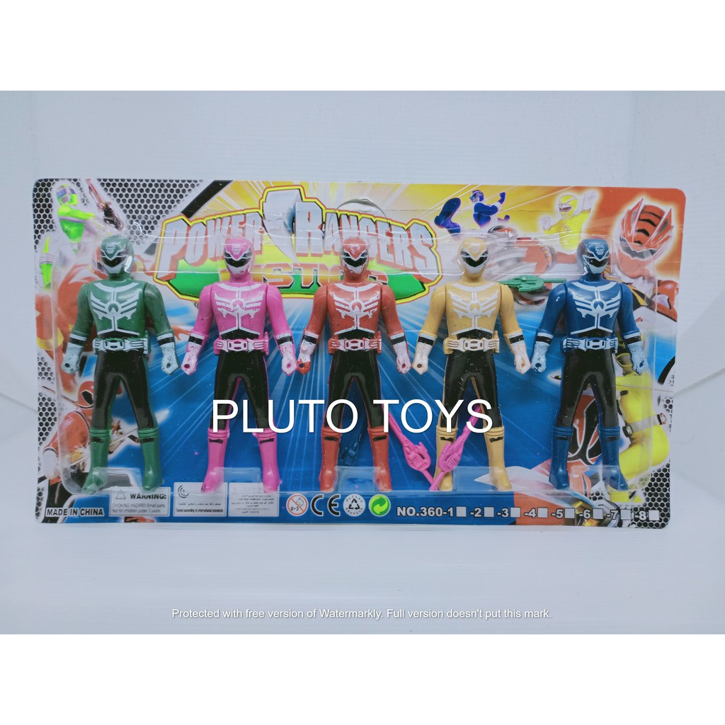 Jual Mainan Robot Anak Power Rangers Ranger Kecil | Shopee Indonesia