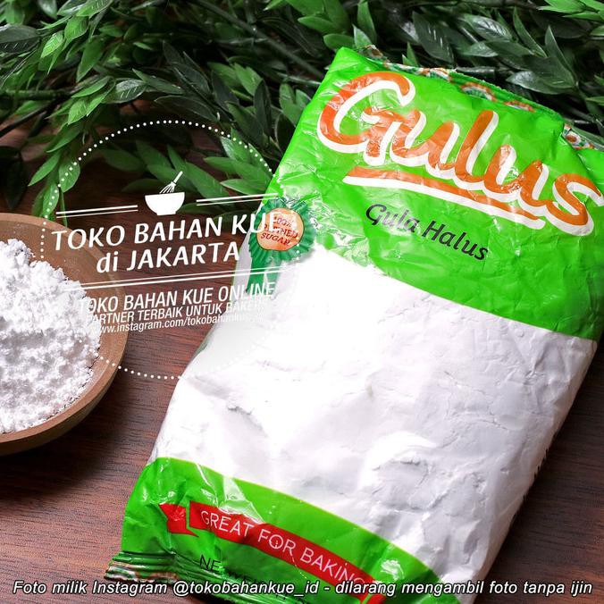 Jual ENAK Gula Halus Gulus Castor Sugar Icing Sugar Halal Dextrose ...