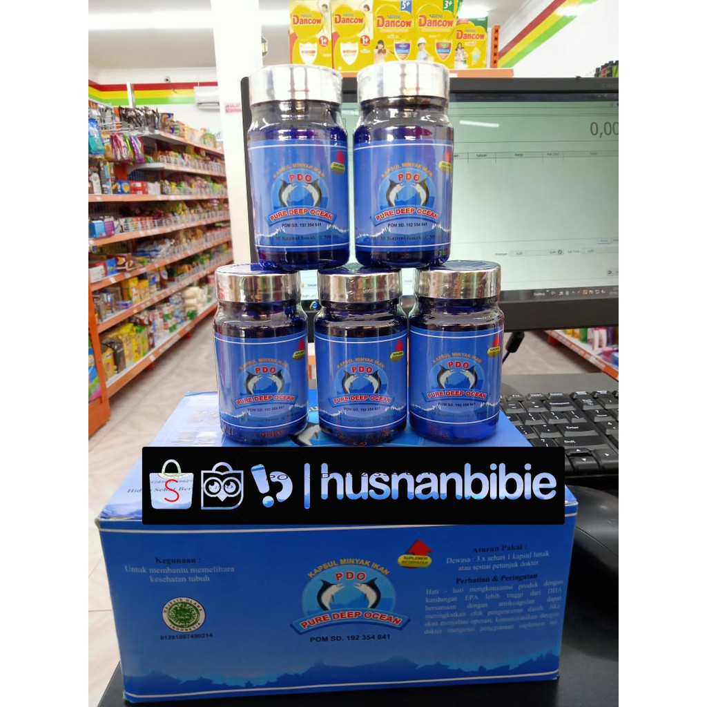 Jual PDO Minyak Ikan - Pure Fish Oil, PDO Kemasan Baru, PDO Ori, PDO ...