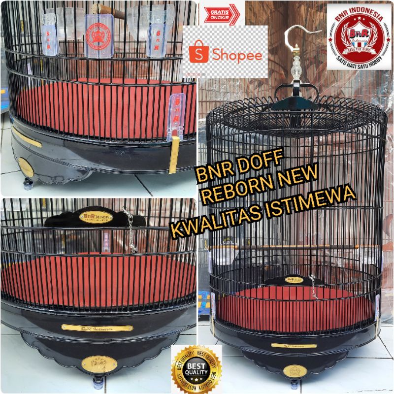 Jual SANGKAR MURAI BNR BLACK REBORN NO 2 RECOMENDED MULUS LENGKAP ...