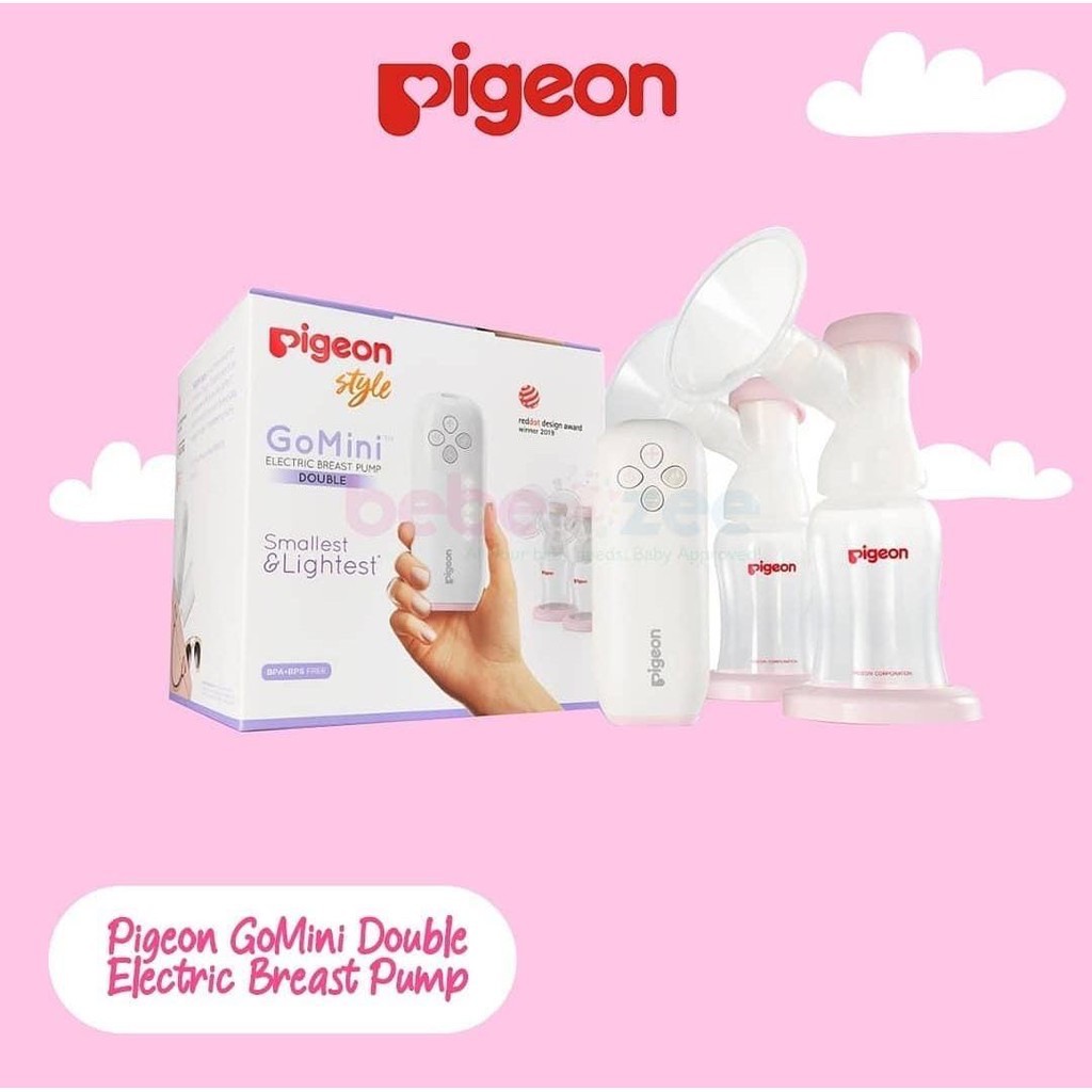 Jual Pigeon Go mini / Gomini electric brestpump double pump/ single ...