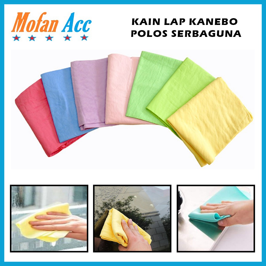 Jual Kanebo 43X32cm KAIN LAP Lembaran Berserat / Refill canebo Polos ...