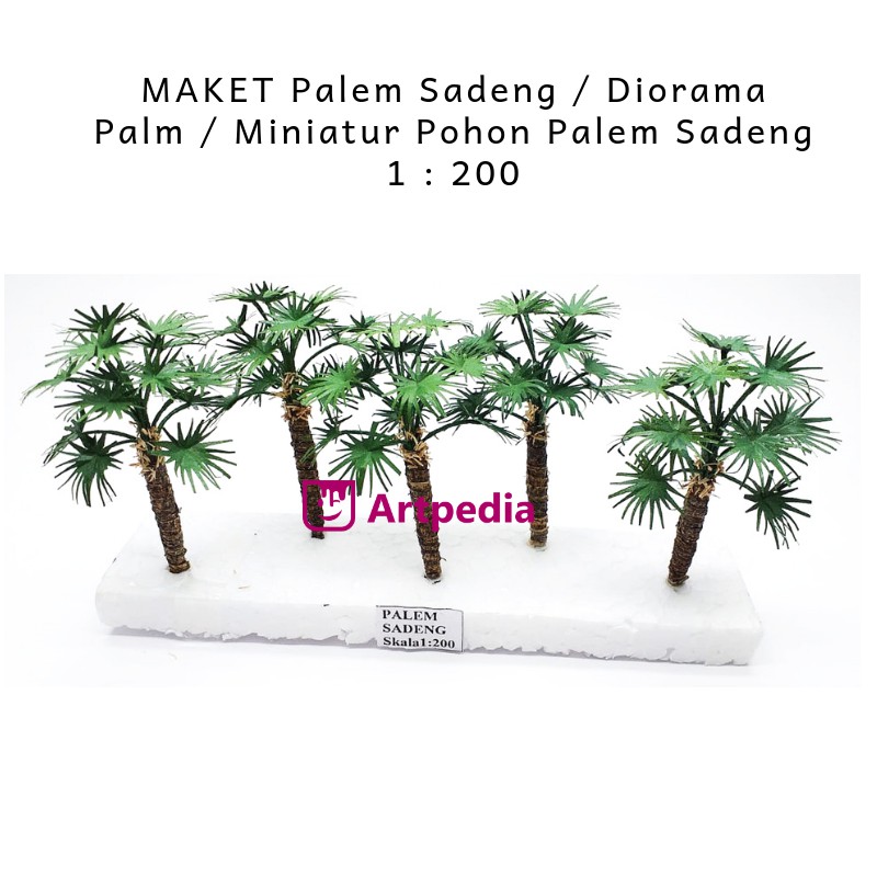 Jual MAKET Palem Sadeng / Diorama Palm / Miniatur Pohon Palem Sadeng 1 ...