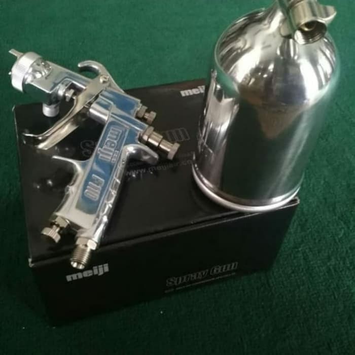 Jual (GJT) Spray Gun Meiji Tabung Atas F110 G13 4GD ASLI made in japan ...