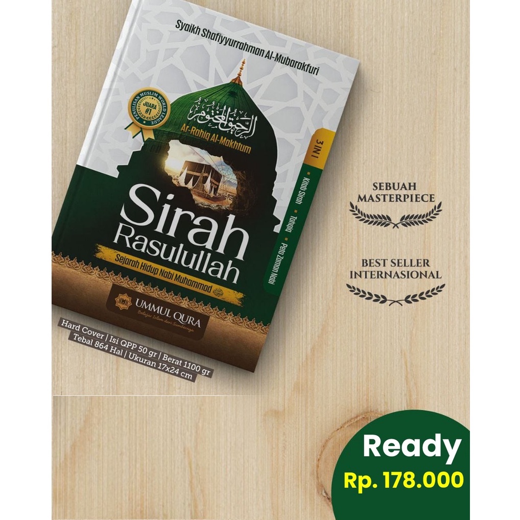 Jual Original - Sirah Nabawiyah Sirah Rasulullah Sirah Nabi Ummul Qura ...