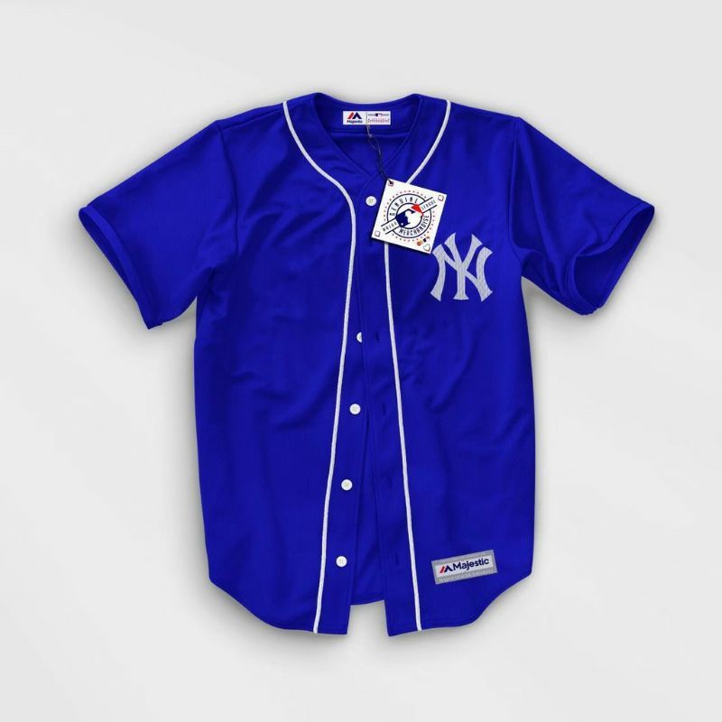 Jual kaos jersey baseball hitam/baju baseball/tshirt baseball unisex ...