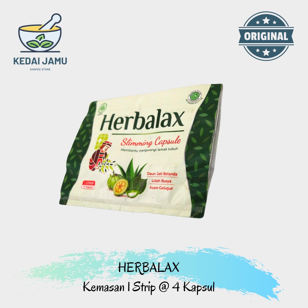 Jual Herbalax Slimming Capsule - isi 4 Kapsul | Shopee Indonesia