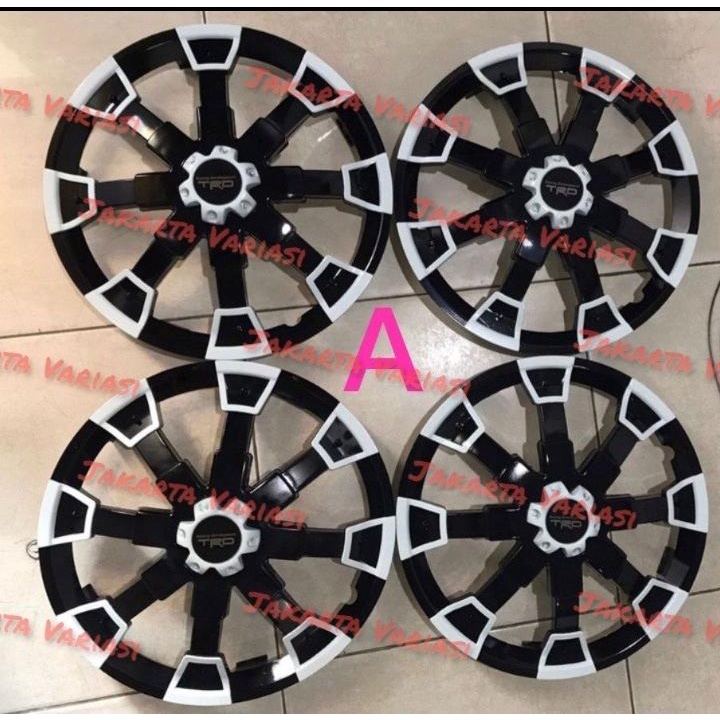 Jual Dop Velg Mobil Universal TRD Wheel Ring 13 14 | Shopee Indonesia