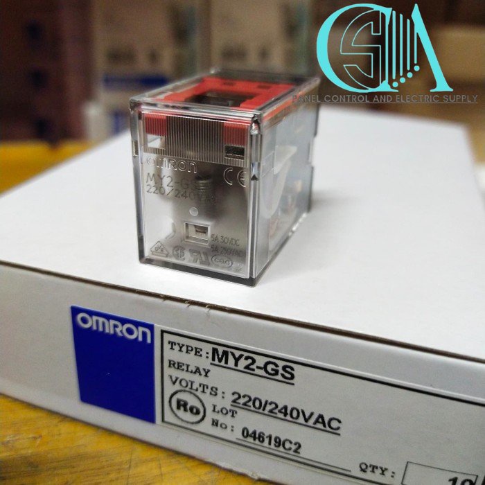 Jual RELAY MY2-GS 220 VAC OMRON | Shopee Indonesia