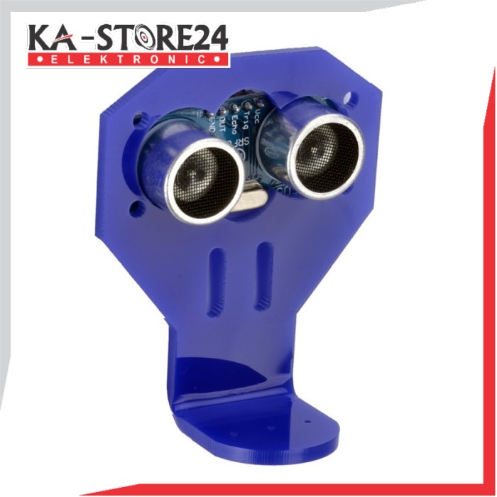 Jual Ultrasonic sensor fixed bracket mounting frame holder HC-SR04 ...