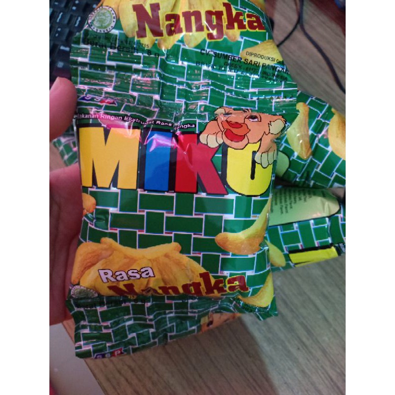 Jual MIKU JAJANAN JADUL RASA NANGKA, HARGA PER RENTENG ISI 10 | Shopee ...