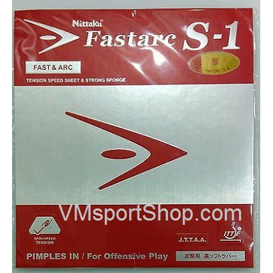 Jual Nittaku Fastarc S-1 - Karet Rubber Bet Bat Pingpong Tenis Meja | Shopee Indonesia
