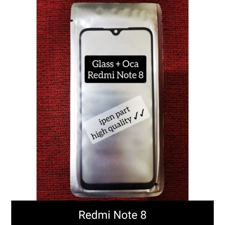 Jual XIAOMI REDMI NOTE 7 8 9 10 PRO 5G 10S KACA LCD+LEM OCA GLASS TOUCHSCREEN | Shopee Indonesia