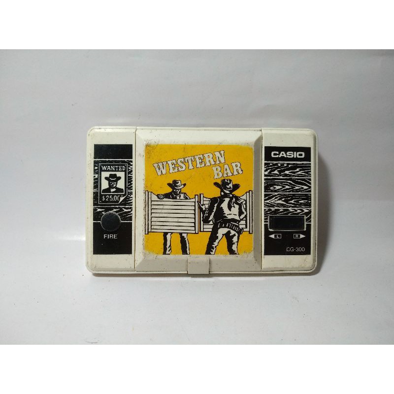 Jual Game Watch Gimbot Casio Gamebot Western Bar Koboi Cowboy Cengeng ...