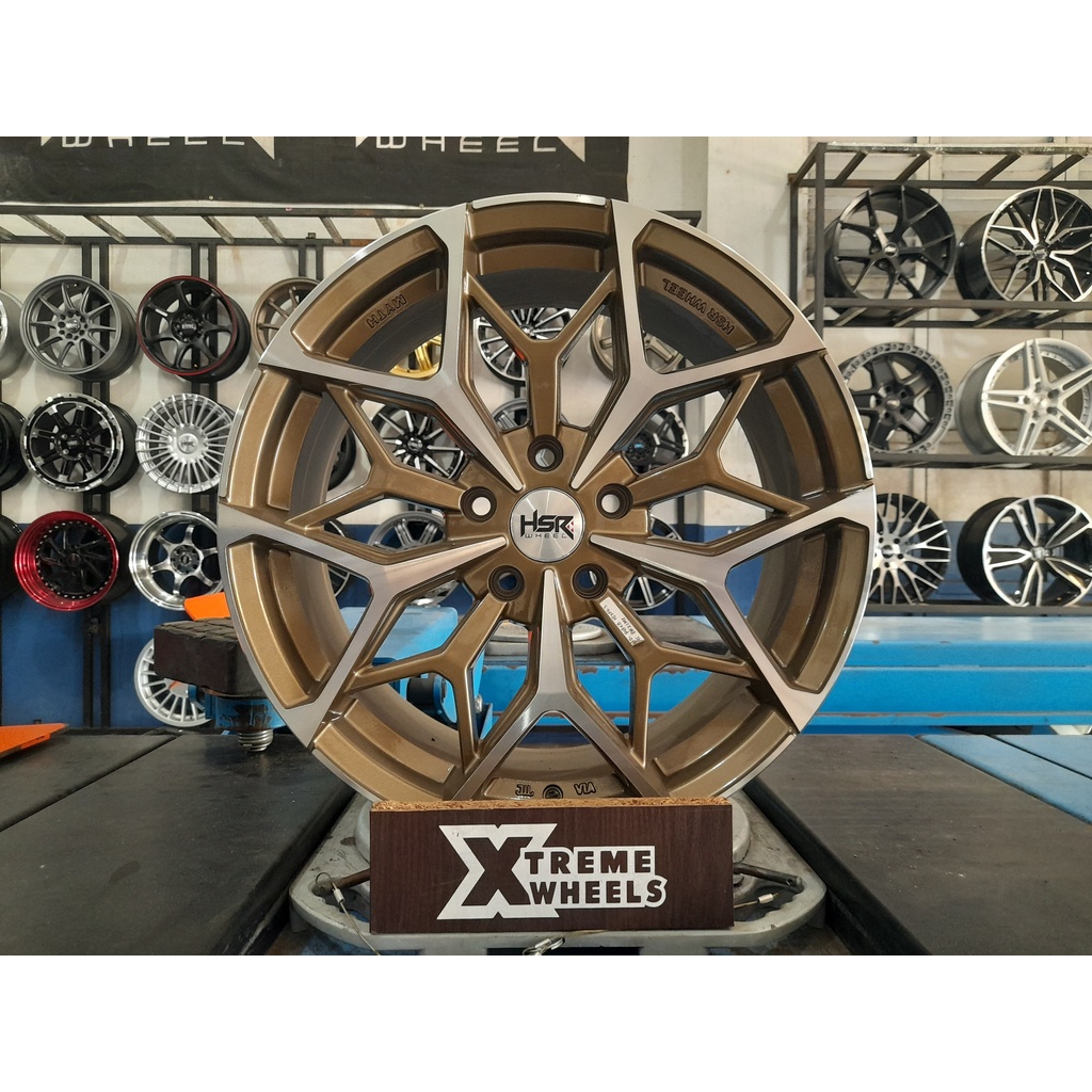 Jual velg racing hsr myth 01 ring 18 untuk hrv terios rush civic innova | Shopee Indonesia