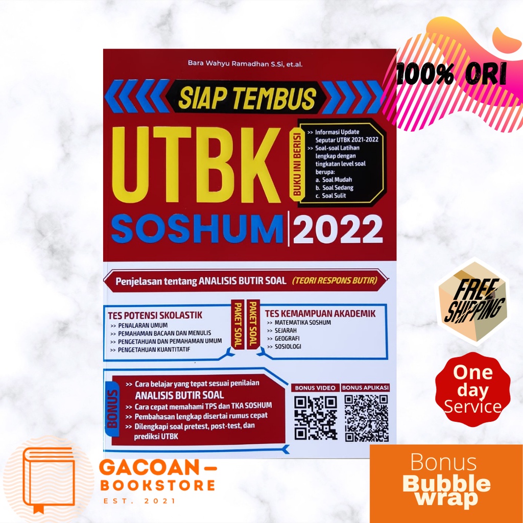 Jual Buku Siap Tembus UTBK Soshum 2022 by charissa | Shopee Indonesia