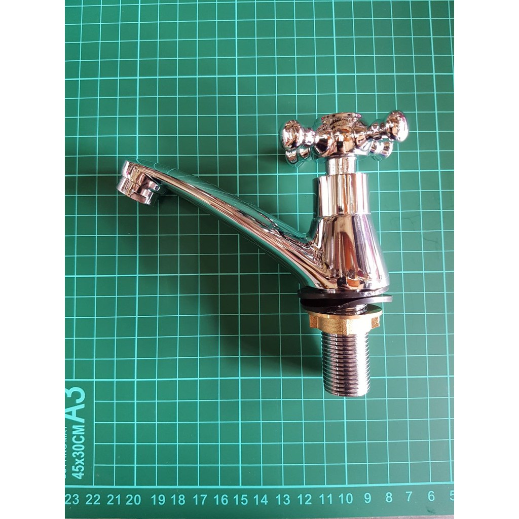 Jual Kran Wastafel / Basin Tap Ukuran 1/2 Inch Merk Yuta | Shopee Indonesia