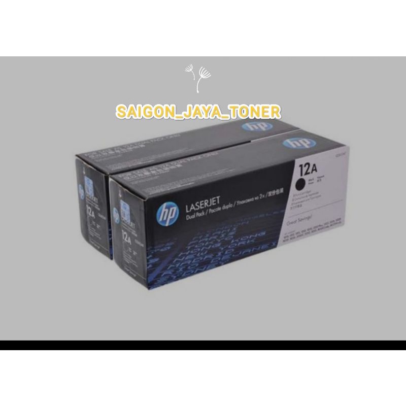 Jual TONER HP LASERJET 12A BLACK (q2612a) | Shopee Indonesia