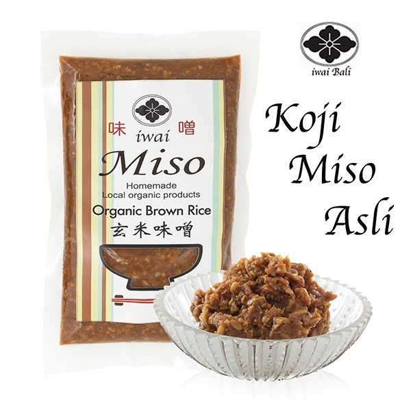 Jual iwai Brown Rice Miso paste / Beras Cokelat Koji Miso asli | Shopee Indonesia