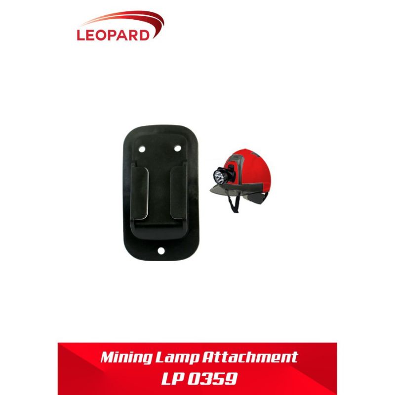 Jual Dudukan Senter Helm Head Protection Mining Lamp Attachment Leopard ...