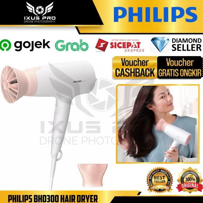 Jual Philips Bhd300 Hair Dryer - Philips Bhd 300 Omoonatoko | Shopee Indonesia