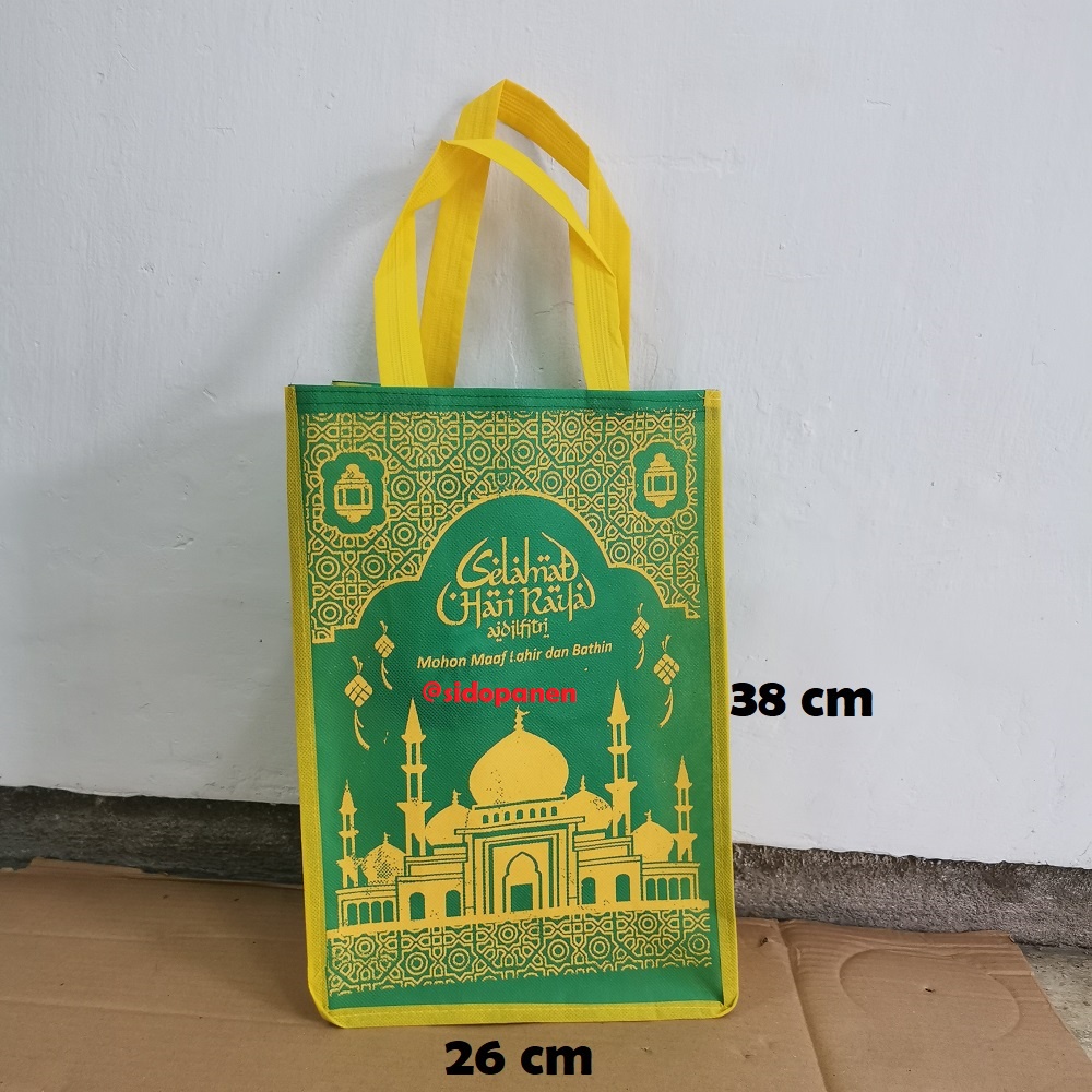 Jual TAS KAIN UNTUK PARCEL PARSEL HARI RAYA IDUL FITRI BAHAN SPUNBOND ...