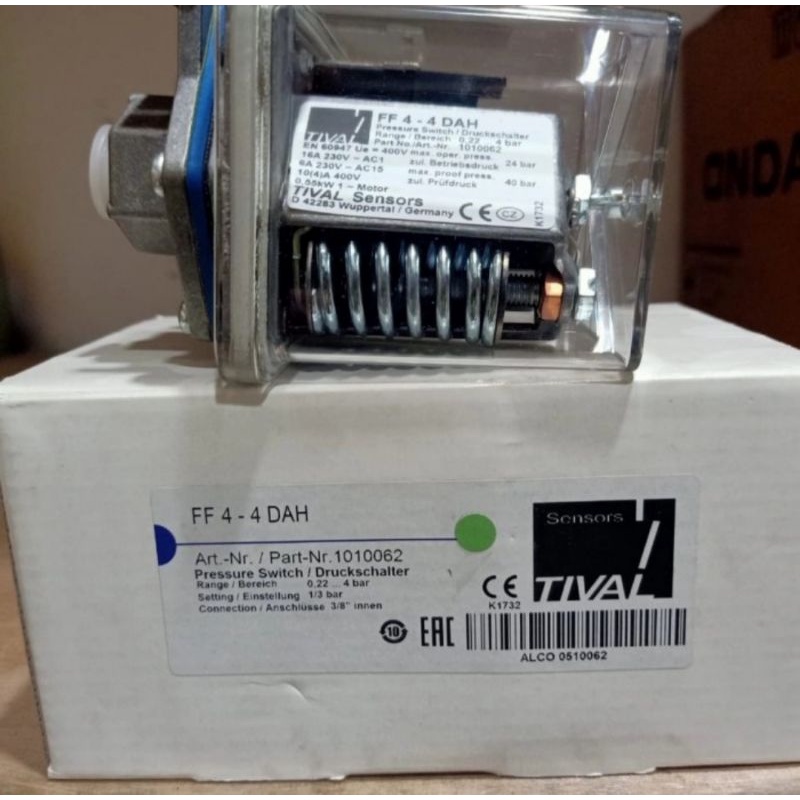 Jual Pressure Switch Tival FF4-4 DAH | Shopee Indonesia
