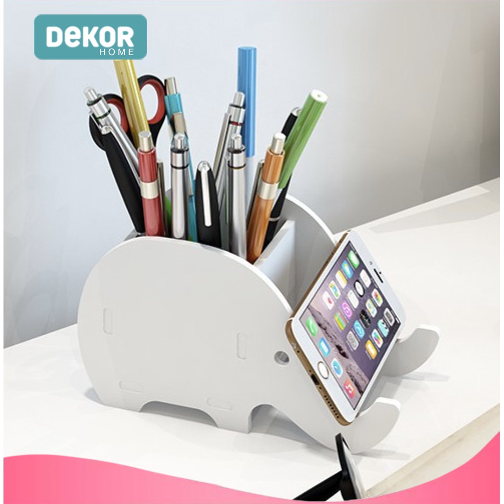 Jual Tempat pensil meja aesthetic - Tempat pulpen meja kantor Motif ...