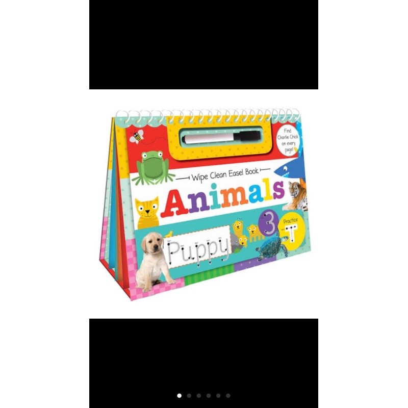 Jual wipe and clean animals (belajar menulis dan mengambar) | Shopee ...