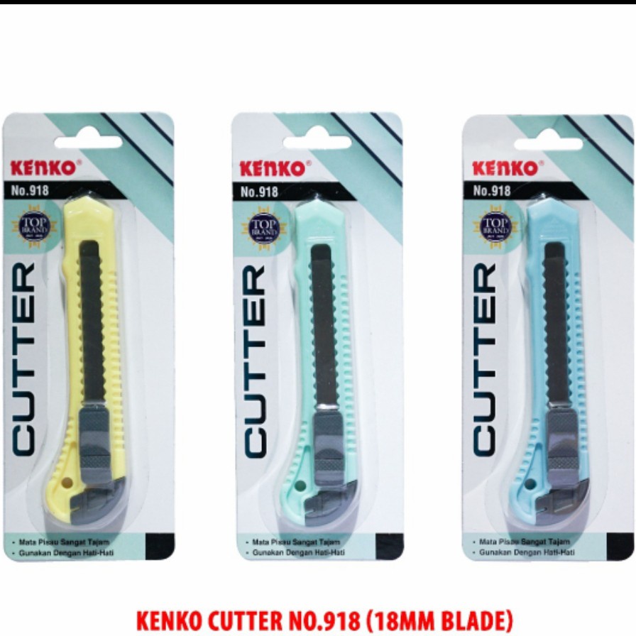 Jual Cutter Kenko Besar No.918 18mm | Shopee Indonesia