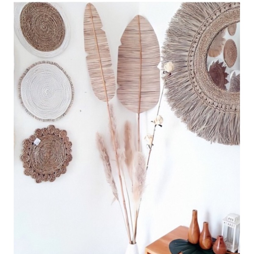 Jual Daun Pisang Kering , Bambu Pisang Tenun Enceng ,Banana Leaf ...