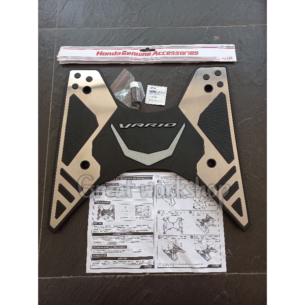 Jual Karpet Alas Pijakan Kaki Vario 160 ORIGINAL Panel Step Floor Honda | Shopee Indonesia