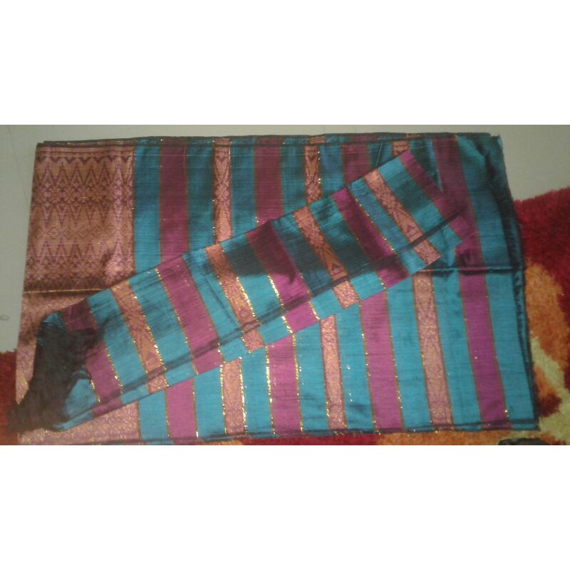 Jual songket mesrais mbojo + selendang asli tenun bima nusa tenggara ...