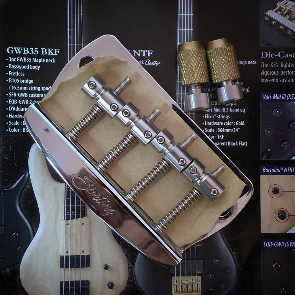 Jual Bridge Musicman Sterling 4 String Original + Baut | Shopee Indonesia