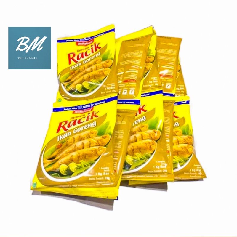Jual Indofood Bumbu Racik Ikan Goreng Renceng 10 x 20 gr / Indofood ...