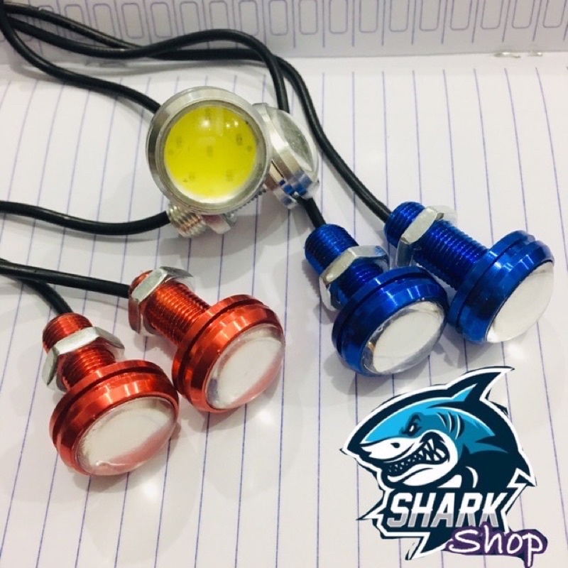 Jual lampu mata elang eagle eyes led DRL COB kedip dan diam | Shopee ...