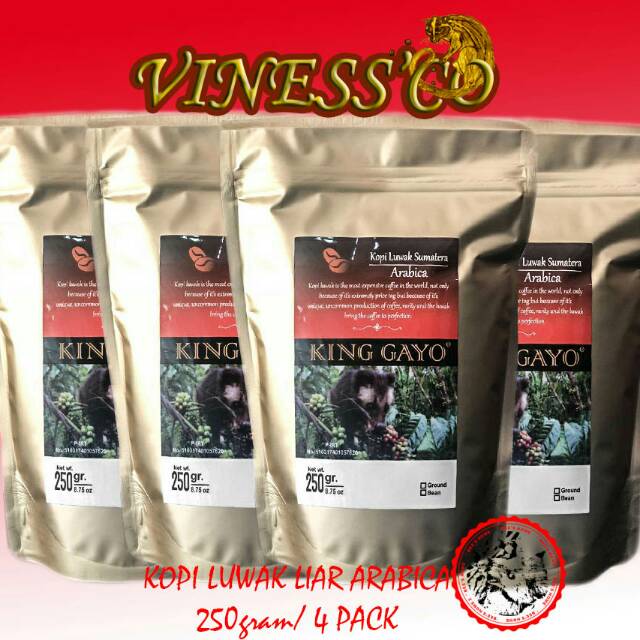 Jual KOPI LUWAK LIAR 1000GRAM PER 250 GRAM | Shopee Indonesia