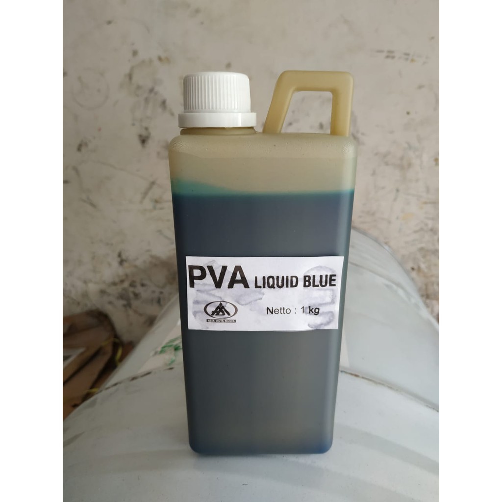 Jual PVA liquid blue 1 kg | Shopee Indonesia