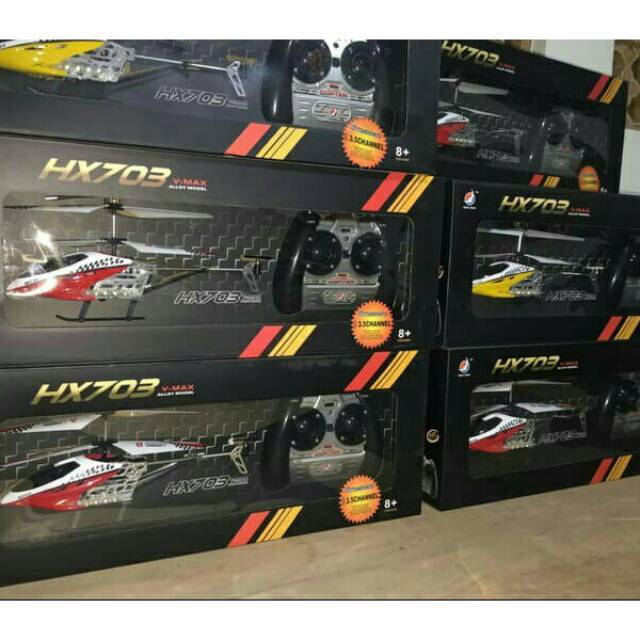 Jual Mainan anak rc helicopter 3,5ch hx703 ukuran besar | Shopee Indonesia