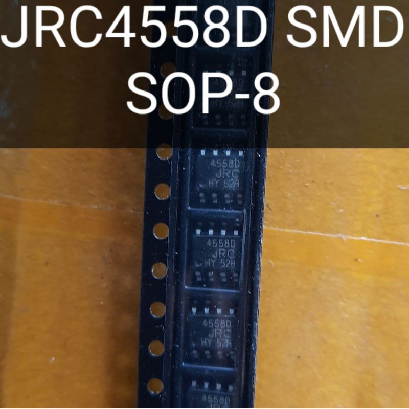 Jual JRC4558D SMD SOP-8 JRC4558 JRC 4558 NJM4558 / LM358 LM 358 | Shopee Indonesia