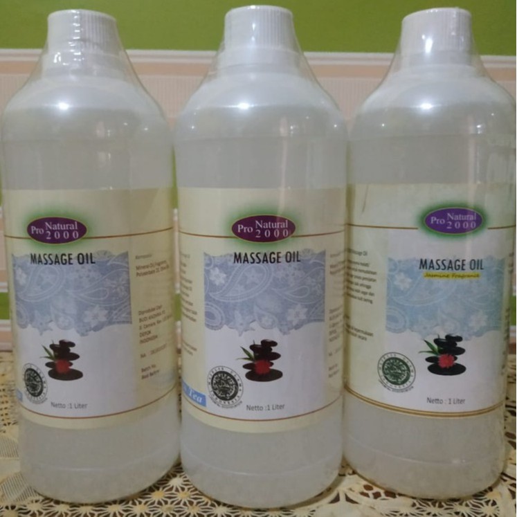 Jual Minyak Pijat/Massage Oil Pro Natural 2000 netto 1 liter | Shopee Indonesia