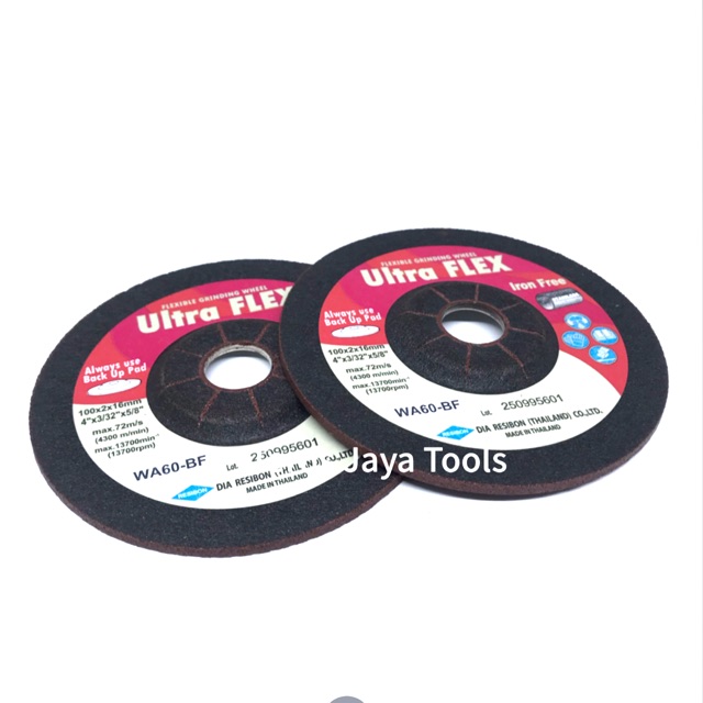 Jual Batu Gerinda Flexible Ultraflex Wa60 BF 4 inch | Shopee Indonesia