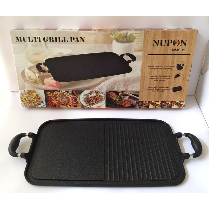 Jual BERGARANSI Panci Multi Grill Multifungsi Goreng dan Panggang BBQ ...