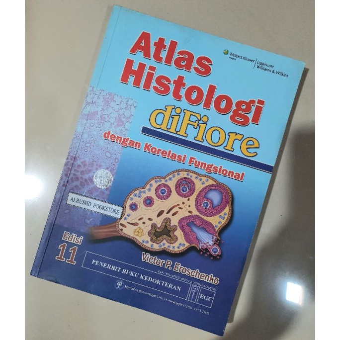 Jual Buku (Original 100%) ⭐⭐⭐Atlas HISTOLOGI diFiore dengan Korelasi Fungsional > Victor P ...